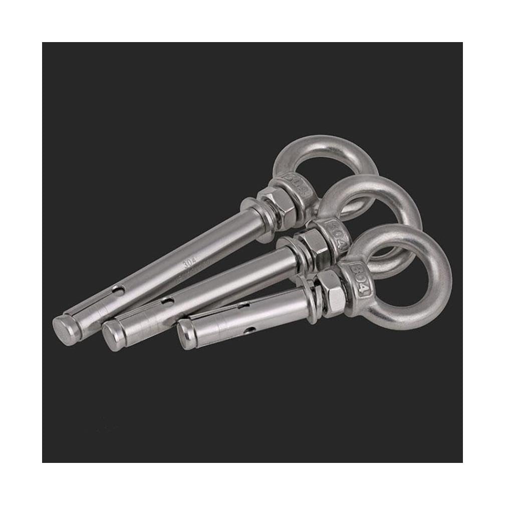 Ring Eye Bolt,Eye Bolt Ringbolt,M8 3pcs 304 Stainless Steel Expansion ...