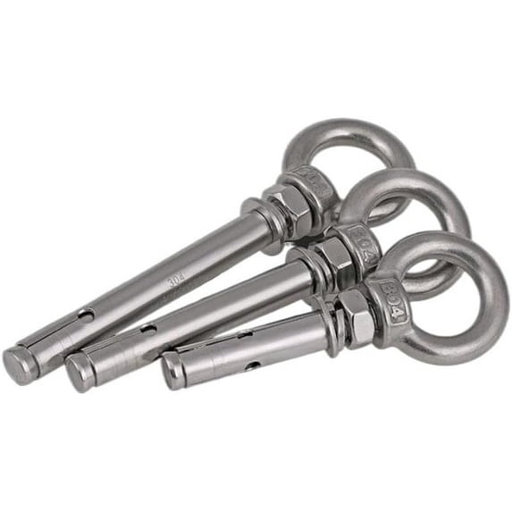 Ring Eye Bolt,Shoulder Lifting Ring Eye Bolt,M8 3pcs 304 Stainless ...
