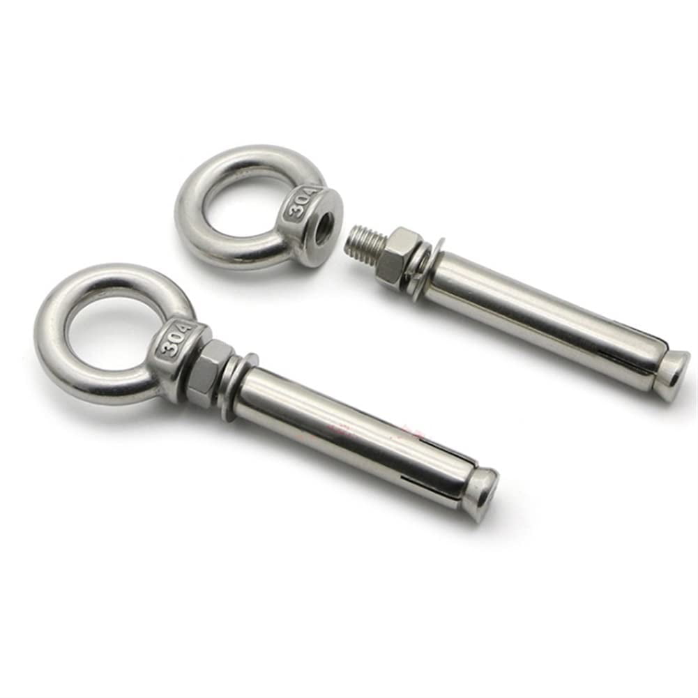 Ring Eye BoltExpansion Bolts 2Pcs M6 M8 M10 Anti-Loose 304 Stainless ...