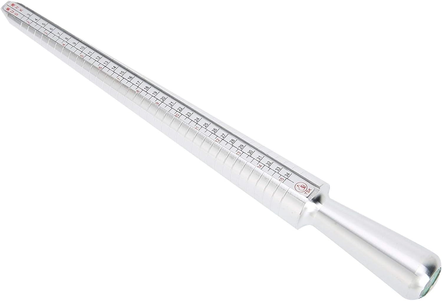 Ring Gauge Mandrel, Finger Rings Mandrel, Precise Ring Measuring Tool ...