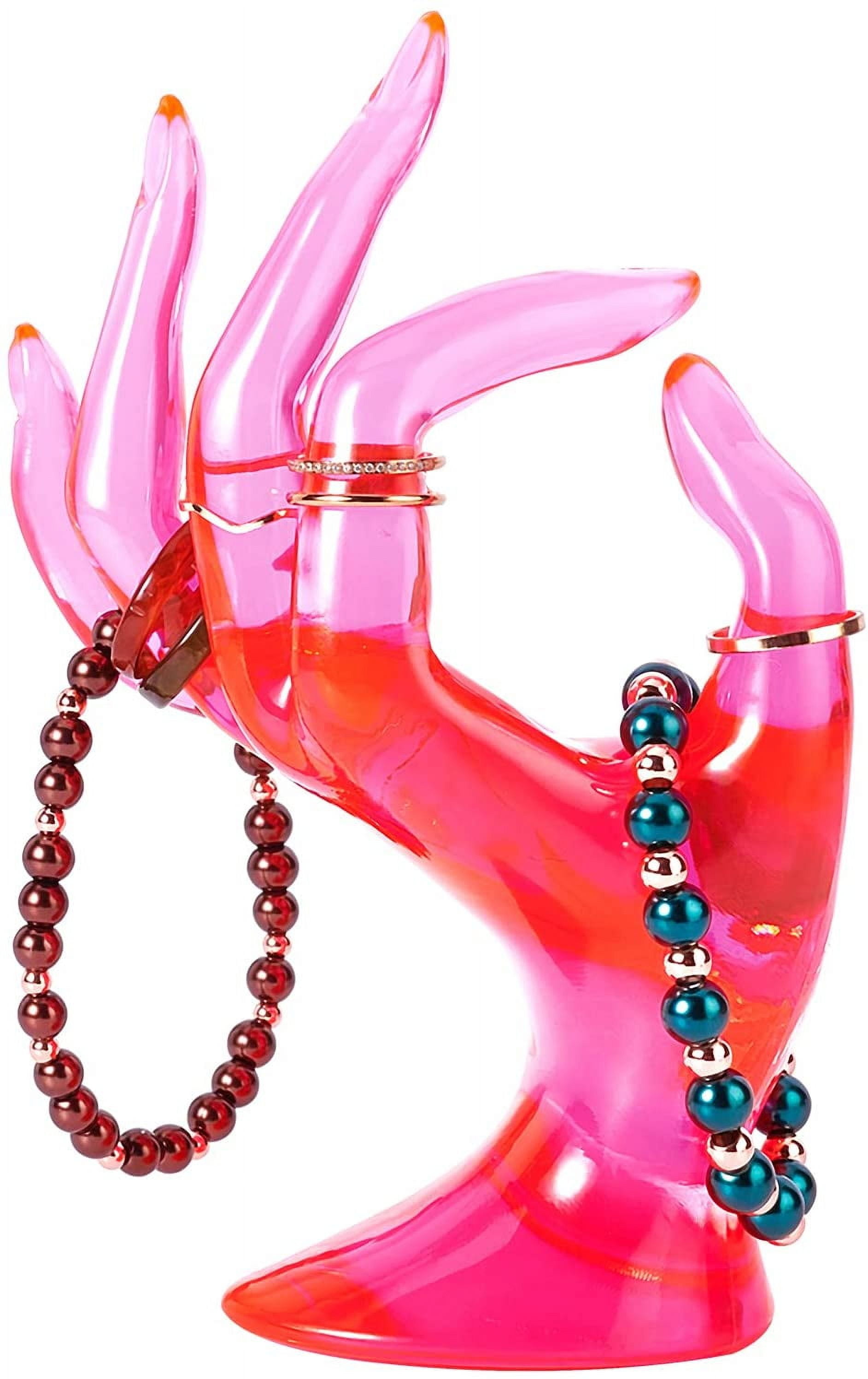 Ring Hand Holder OK Shape Hand Bracelet Ring Organizer Hand Jewelry ...