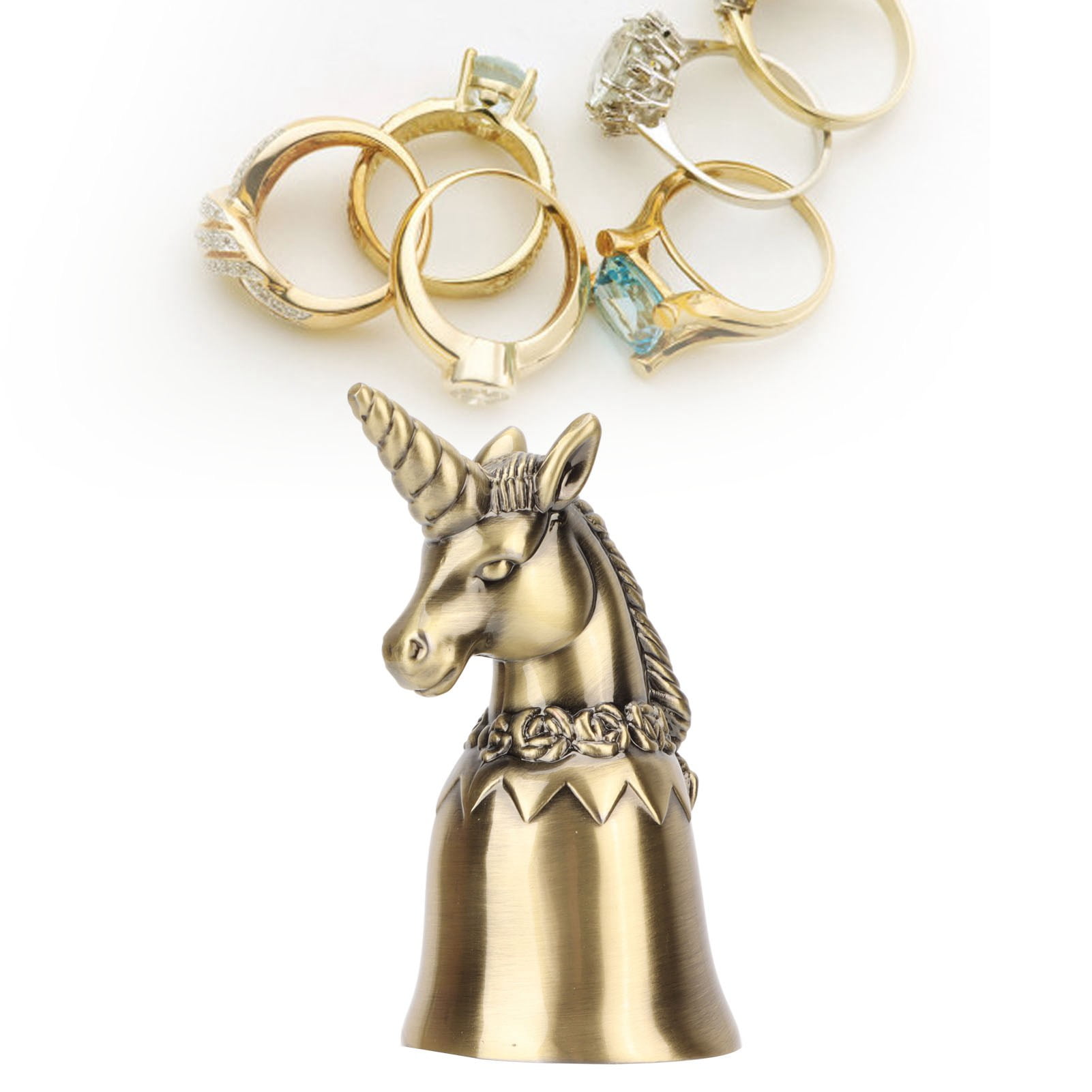 Ring Holder Zinc Alloy Unique Animal Figure Ring Stand Jewellery Stand ...