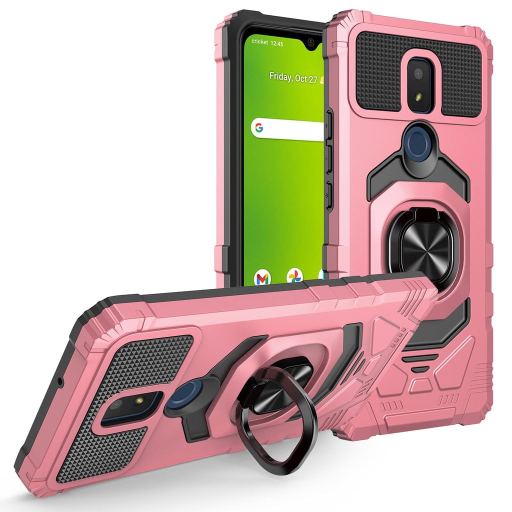 Ring Kickstand Phone Case for Cricket Icon 3 Case, At&t Motivate 2 Case ...