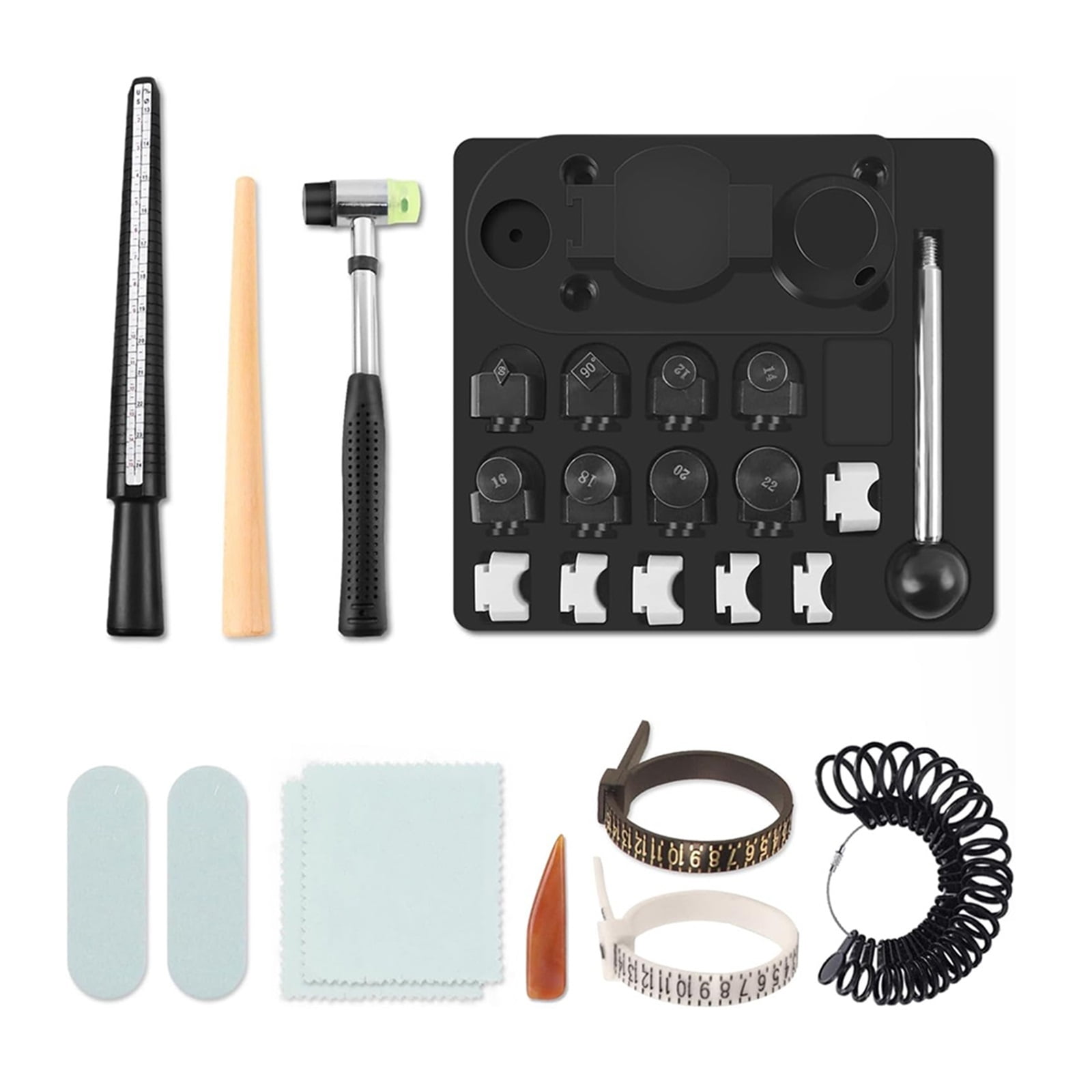 Ring Making Kit with Nylon Molds, Ring Bender Tool for Spoon Rings ...