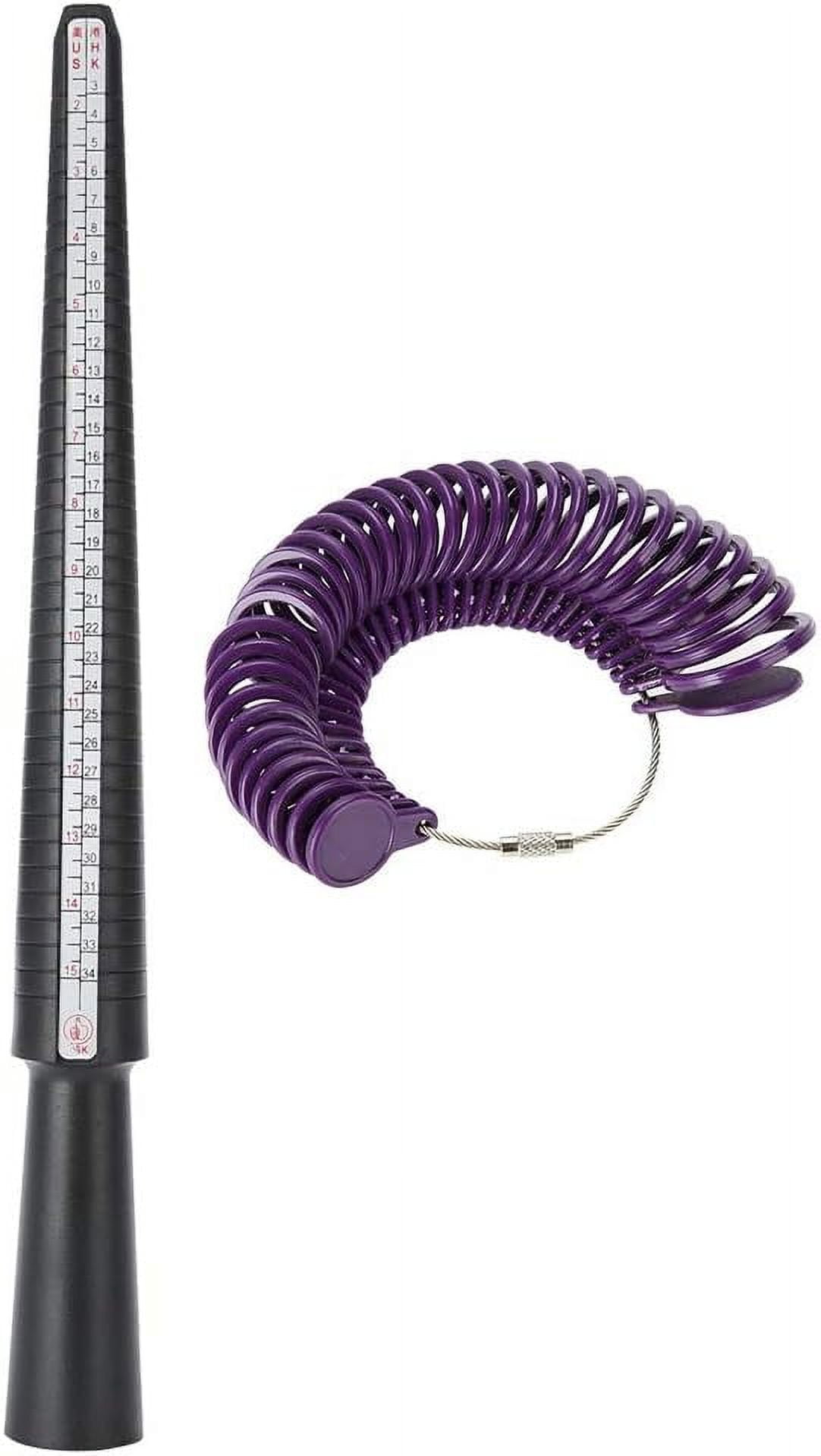 Ring Mandrel, Jewelry Measuring Finger and Finger Gauge Ring Gauge, for ...