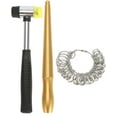 Ring Mandrel and Sizer Set - 3 Essential Tools for Jewelry Making and ...