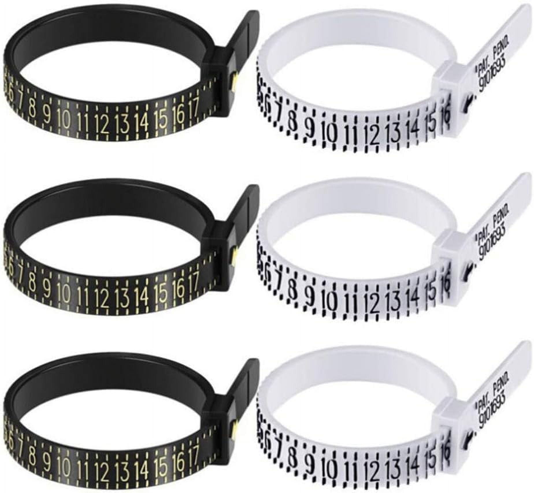 Ring Measurement Tool 6pcs Rings Measurer for Ring Measuring Circle ...