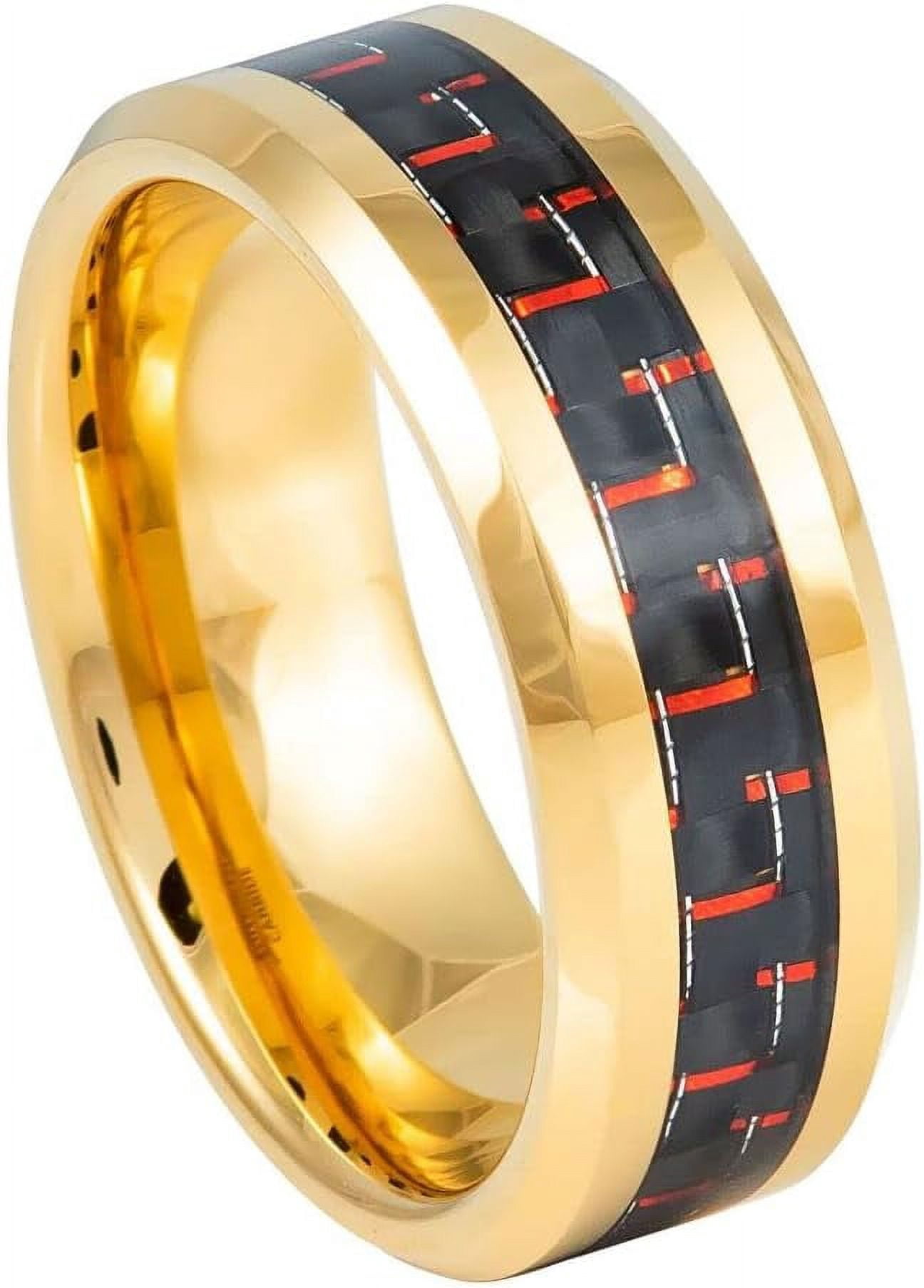 Ring for Men and Ladies ipauly inc Ring Yellow Gold Plated High Polish ...