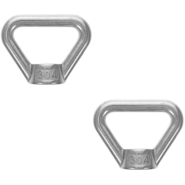 Ring Nut Triangle Marine Luggage Rack Fastener Canoe Roof Carrier 304 Stainless Steel 2 Count ...