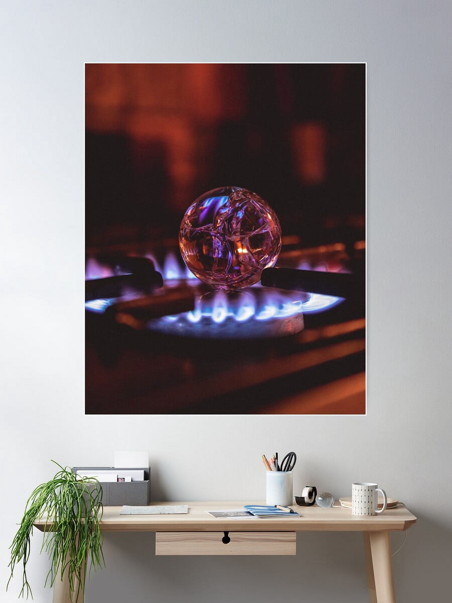Ring Of Fire Poster Wall Art, Modern Wall Decor For Living Room Bedroom ...