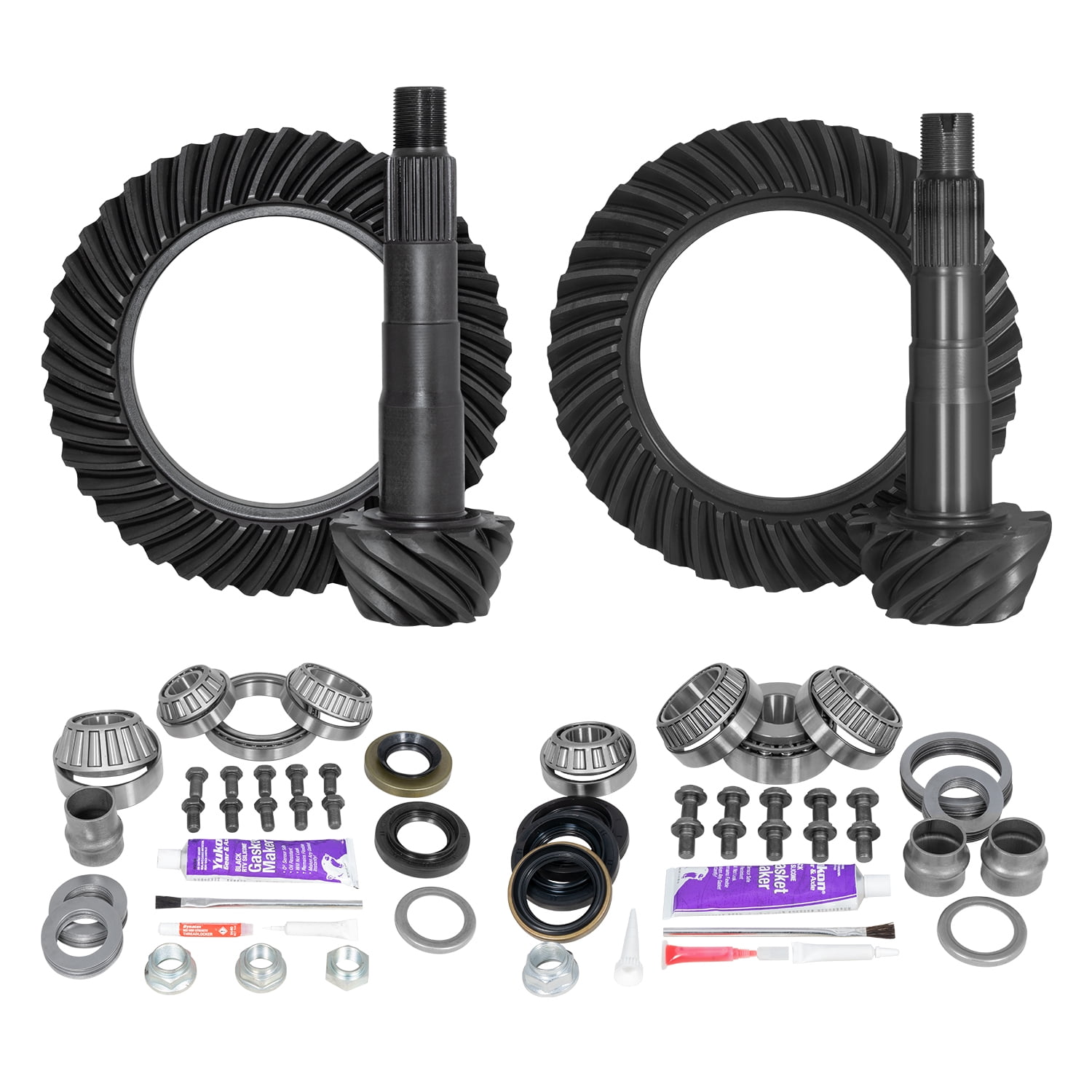 Ring & Pinion Gear Kit Package Front & Rear with Install Kits - Toyota ...