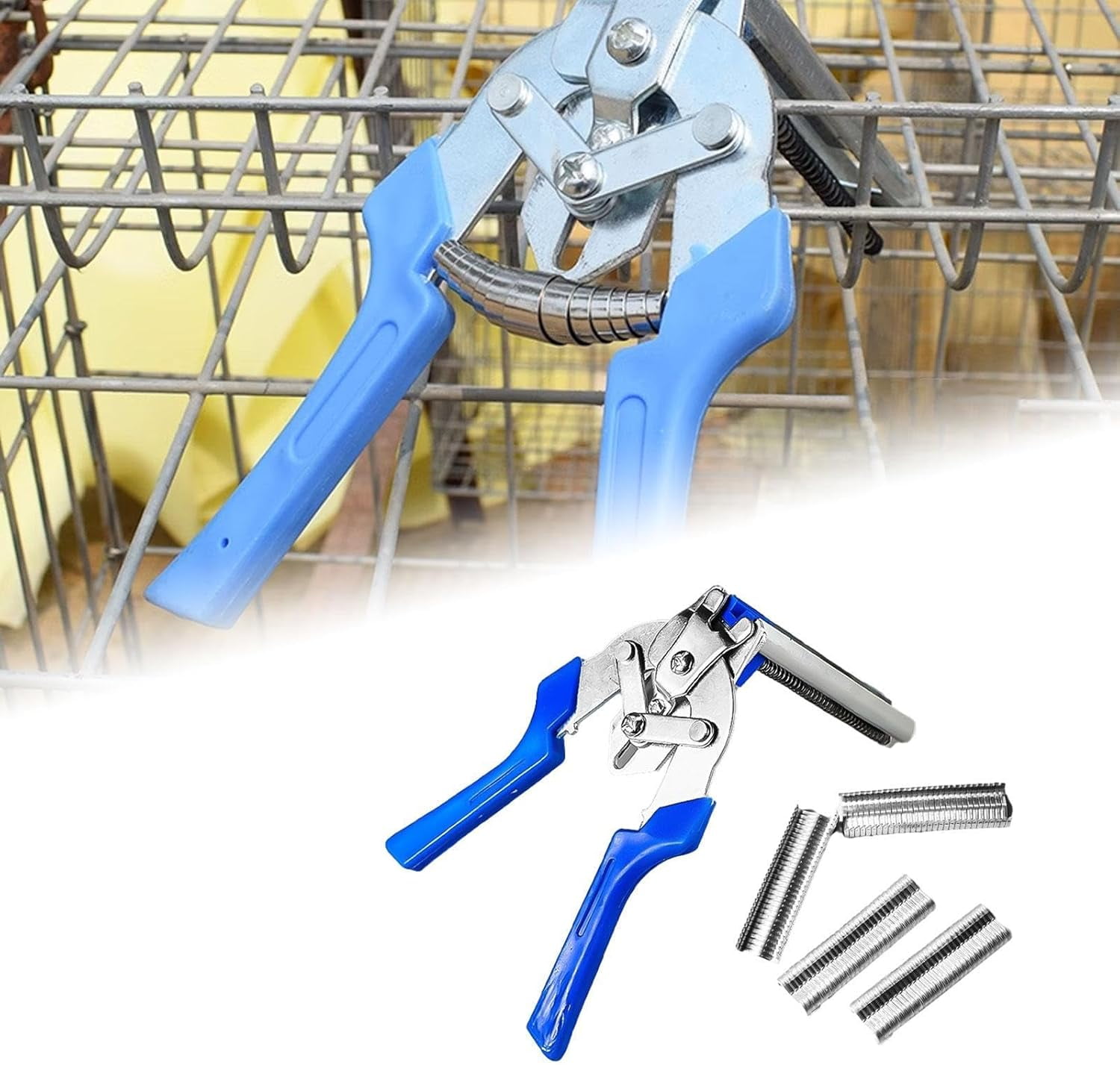 Ring Plier Pigeon Cage Binder Animal Poultry Cage Tool Cage Fastening ...