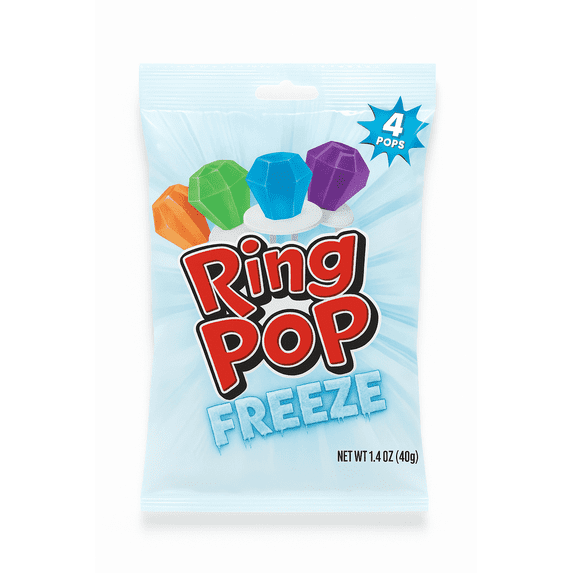 Ring Pop Freeze 2 Bags (8 Pops) - Walmart.com