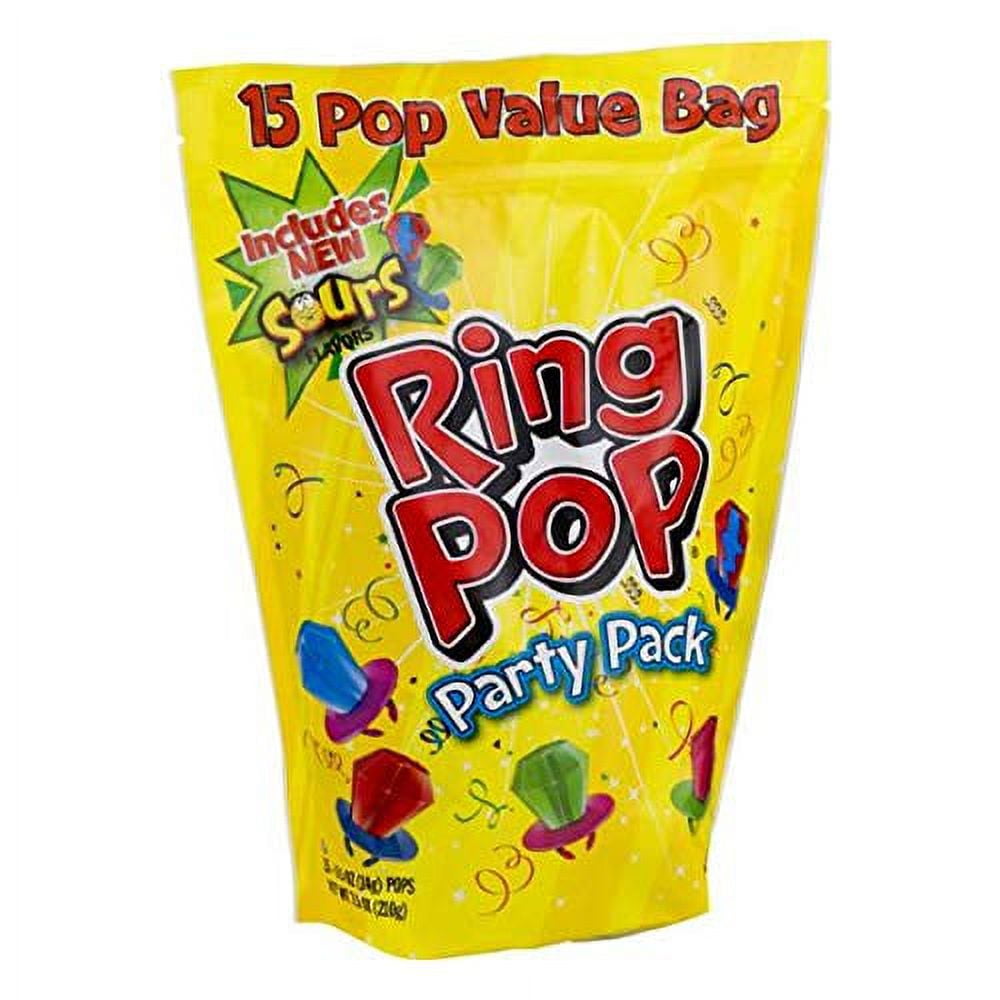 Ring Pop Gusseted Bag, 15 count per pack - 6 per case. - Walmart.com