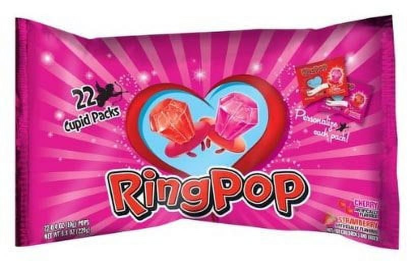 Ring Pop Valentine's Day Laydown Bag - 7.7oz 22ct - Walmart.com