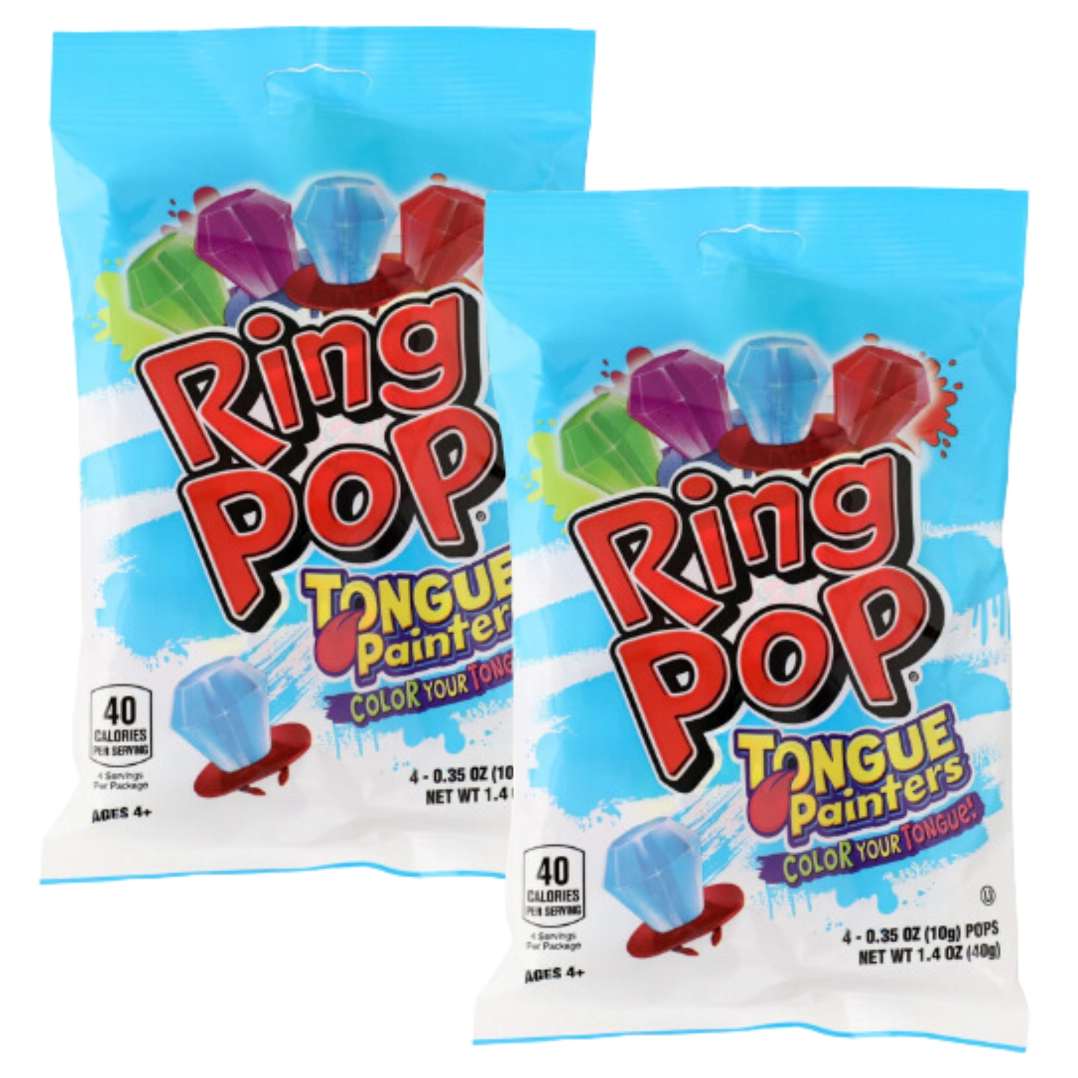Ring Pop Tongue Painter Lollipop, Wearable Candy Rings, Party Favor ...