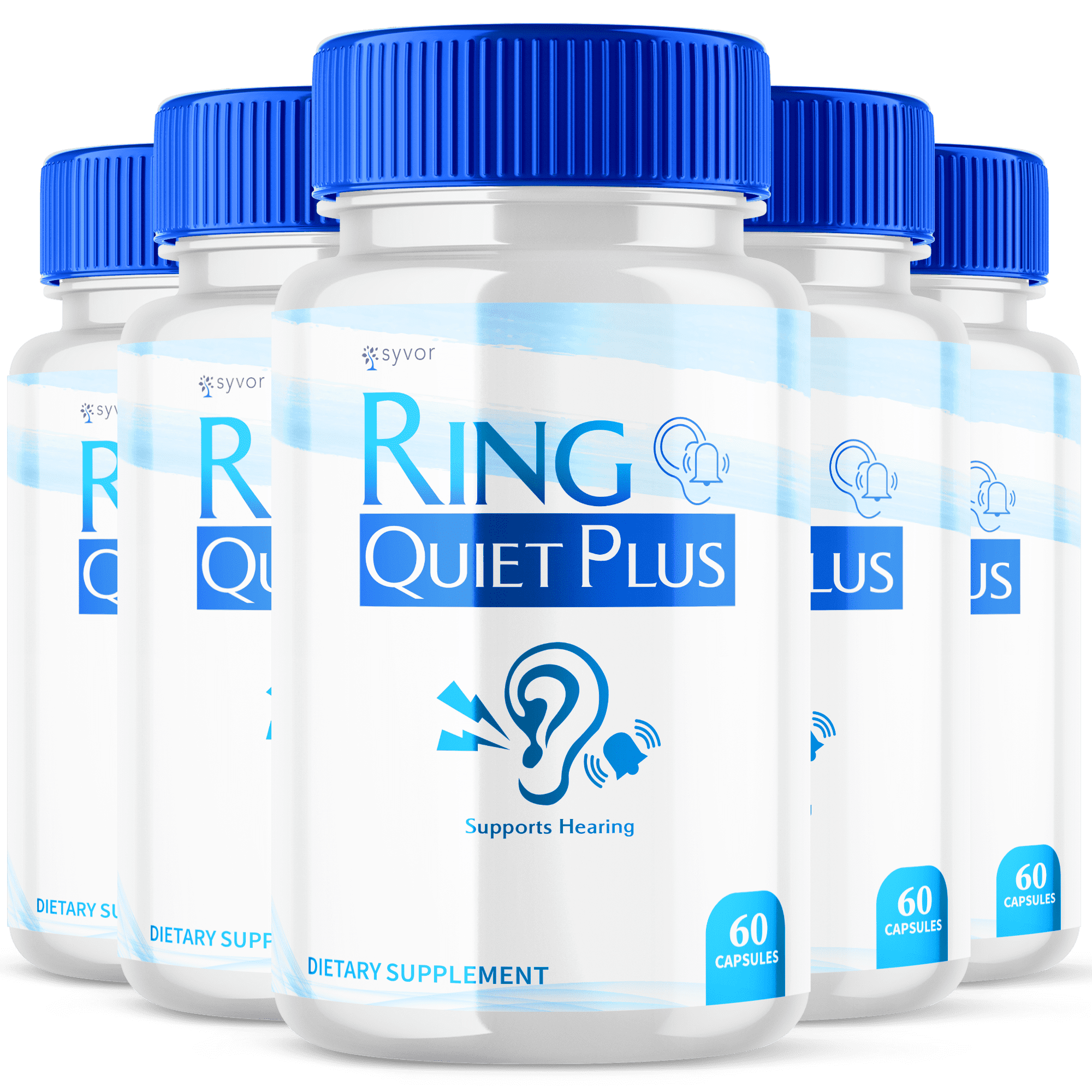 Ring Quiet Plus Advanced Tinnitus Support Supplement RingQuiet Natural Hearing Support 300 ...