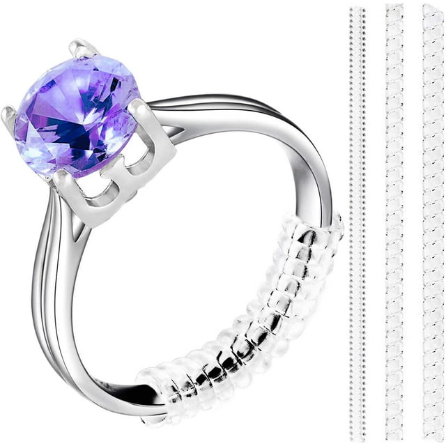 Ring Size Adjuster - 5pcs Clear Ring Sizer Adjuster for Loose Rings ...