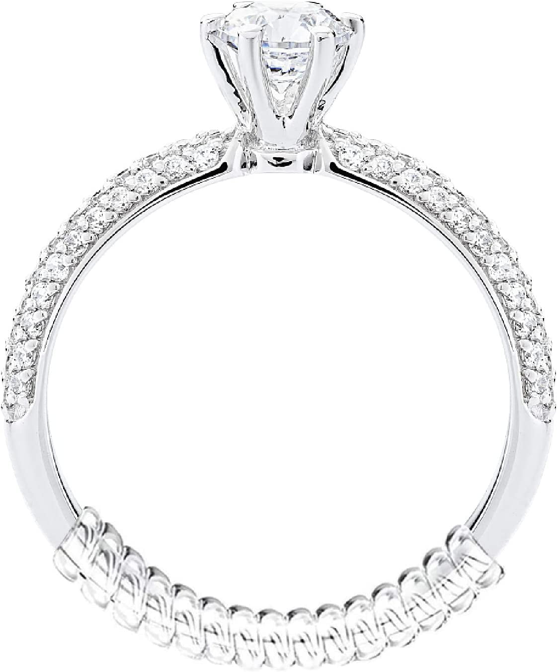 Ring Size Adjuster for Loose Rings - 12-Pack Tightener Set Include 3 ...