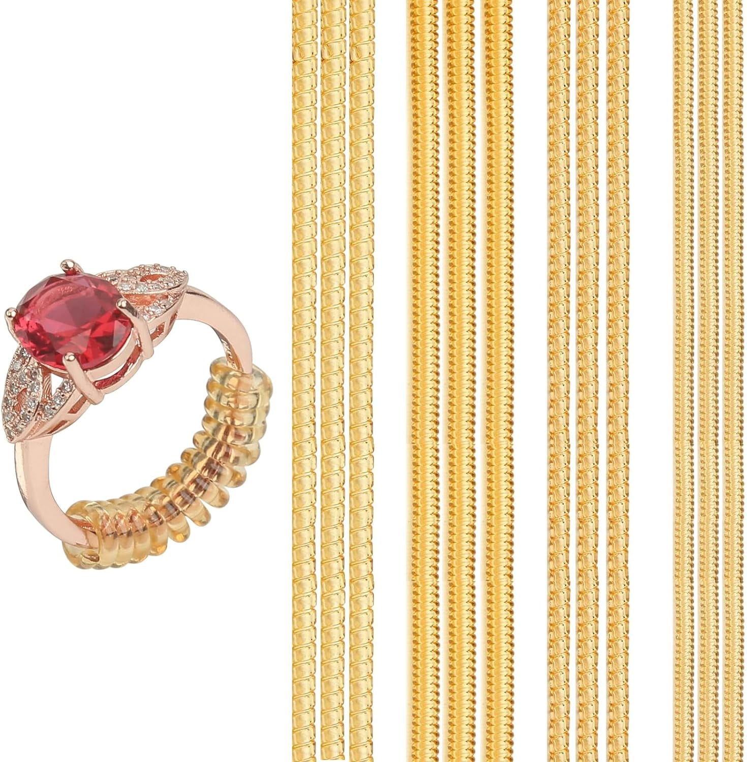 Ring Size Adjuster for Loose Rings, Invisible Ring Resizer, Ring Size ...