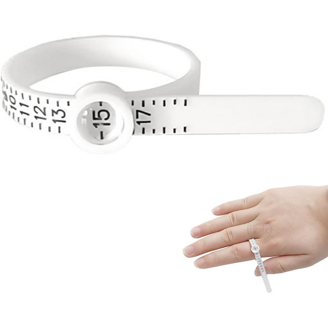 Ring Size Measurement - Ring Gauge Measurement Rings Measure Finger ...