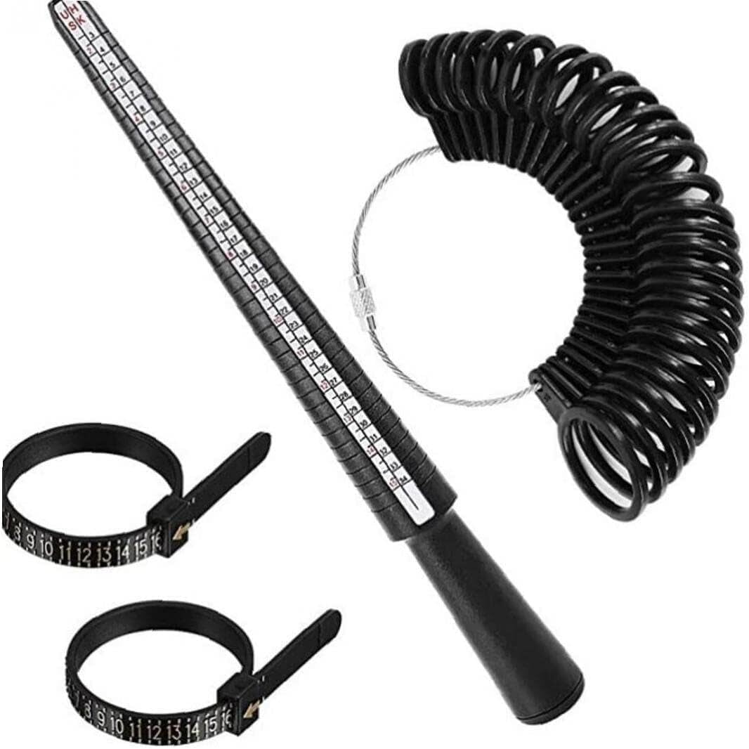 Ring Size Measuring Tool, Finger Size Measuring Instrument, Size Ring ...