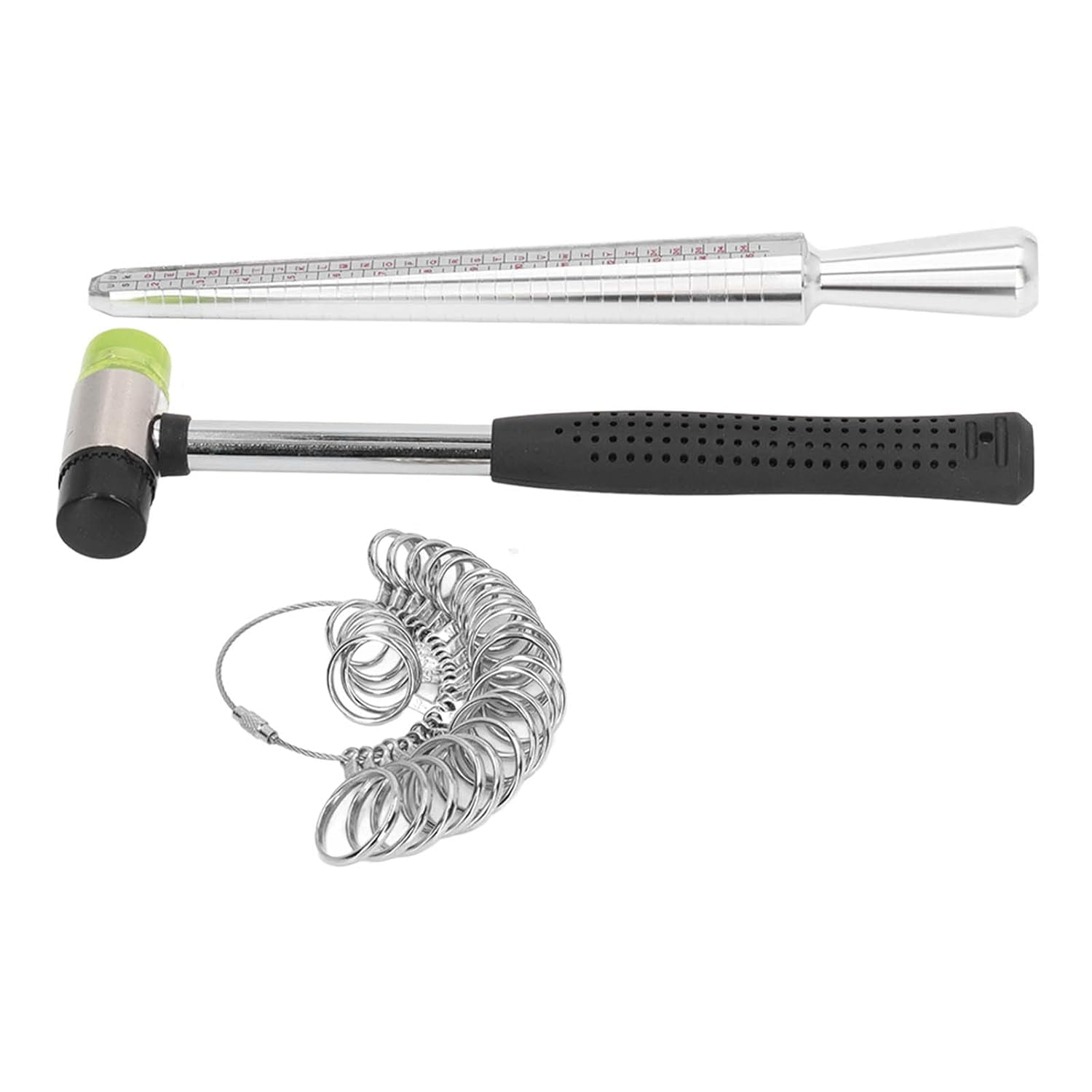 Ring Size Measuring Tool Metal Ring Measuring Tool Kit Ring Size Stick ...