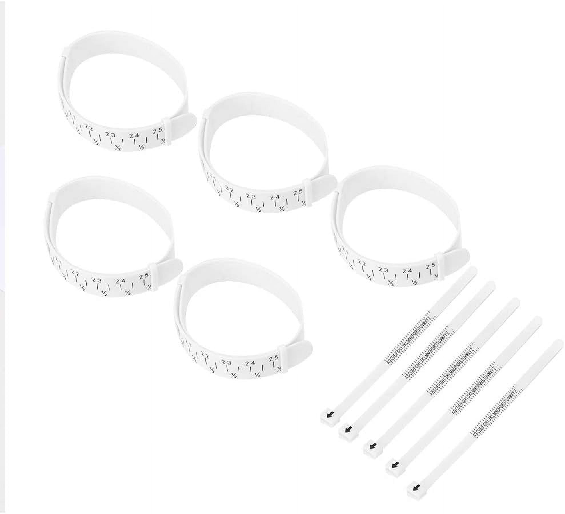 Ring Size Ring Ring Sizer, Ring Size Men'S 5 Pieces Finger Bracelet ...