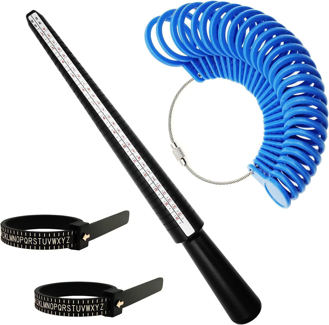Ring Size Stick Ring Measurement Tool Set with Four Size Ring Stick ...