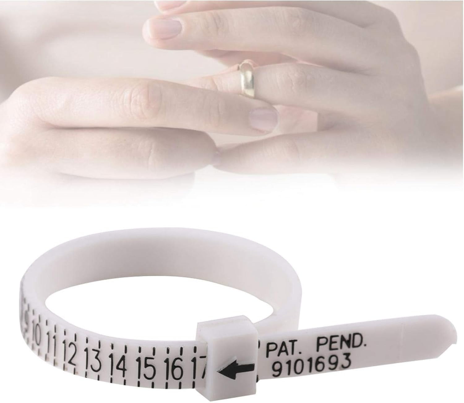 Ring Size Tester, Ring Sizer Measuring, US Ring Sizer Measure Finger ...