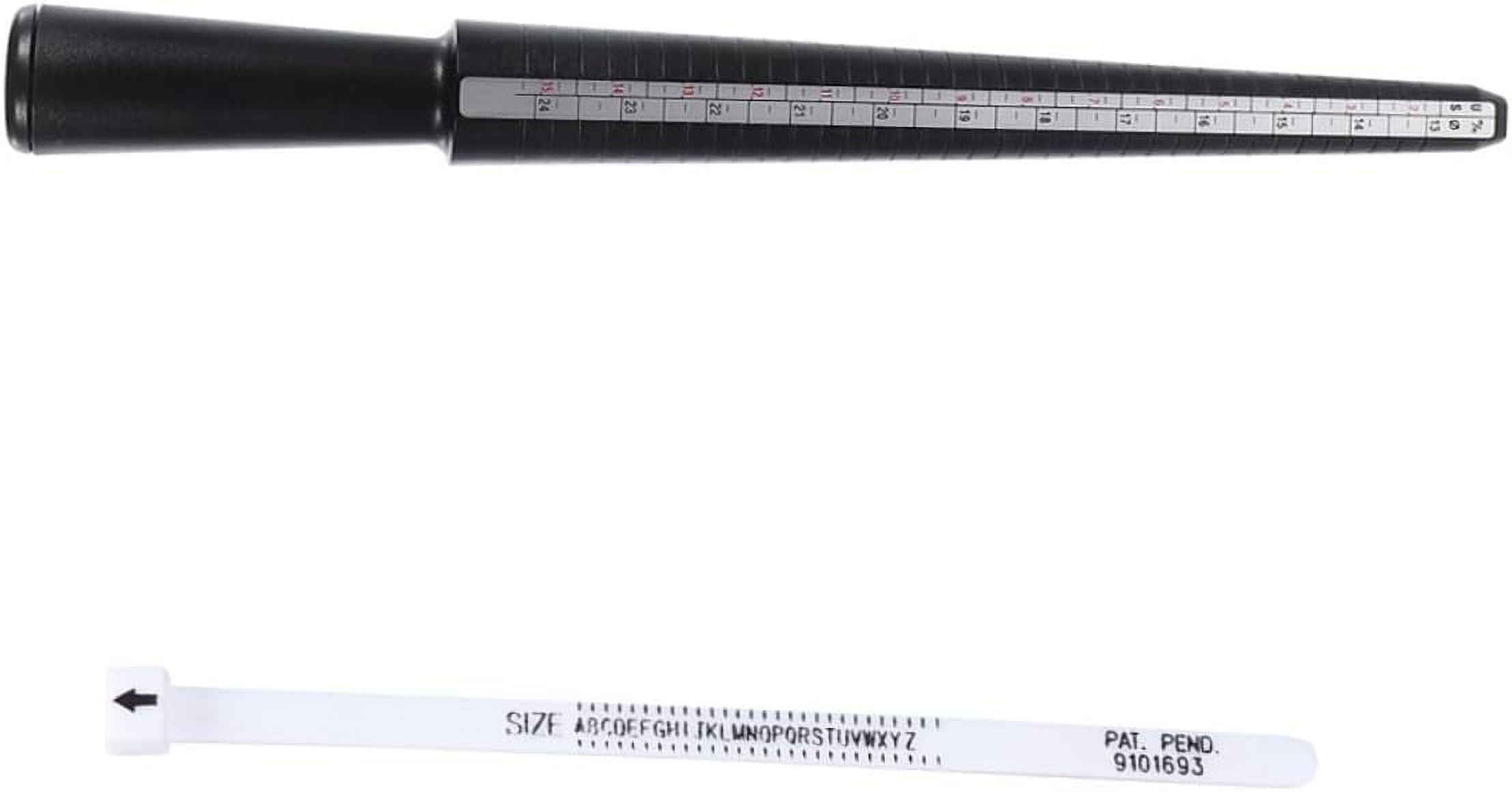 Ring Sizer 2 Sets Ring Measurement Ring Tool Ring Mandrel Plastic ...