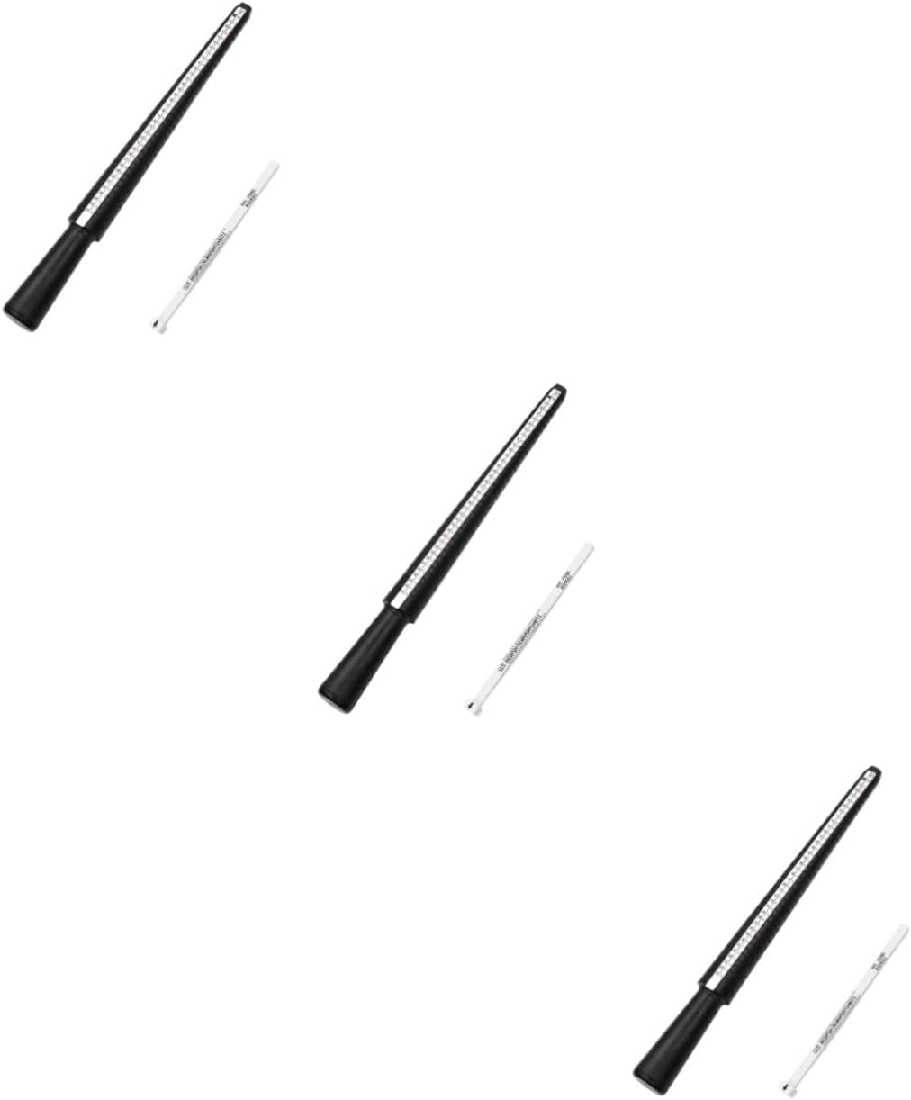 Ring Sizer 3 Sets Ring Measurement Plastic Jewels Pro Tools Ring Tool ...