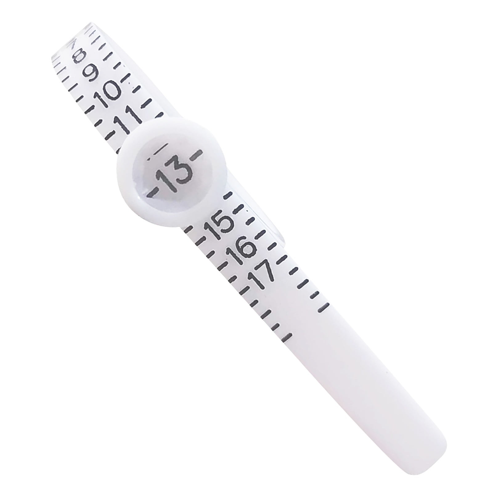 Ring Sizer, Finger Size Measuring Tool with Built-in Magnifying Glass 1 ...