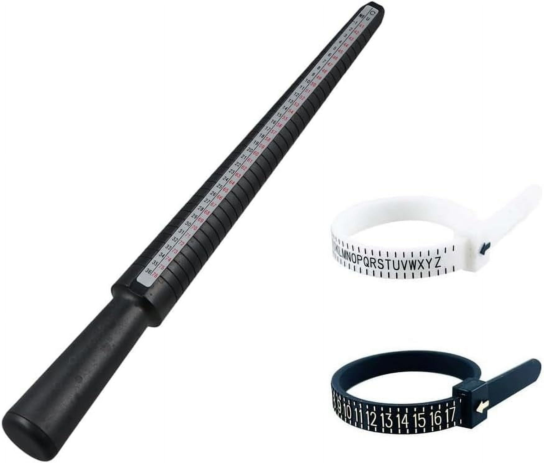 Ring Sizer Gauge Measuring Tool,Ring Sizing Mandrel Kit Ring Gauges ...