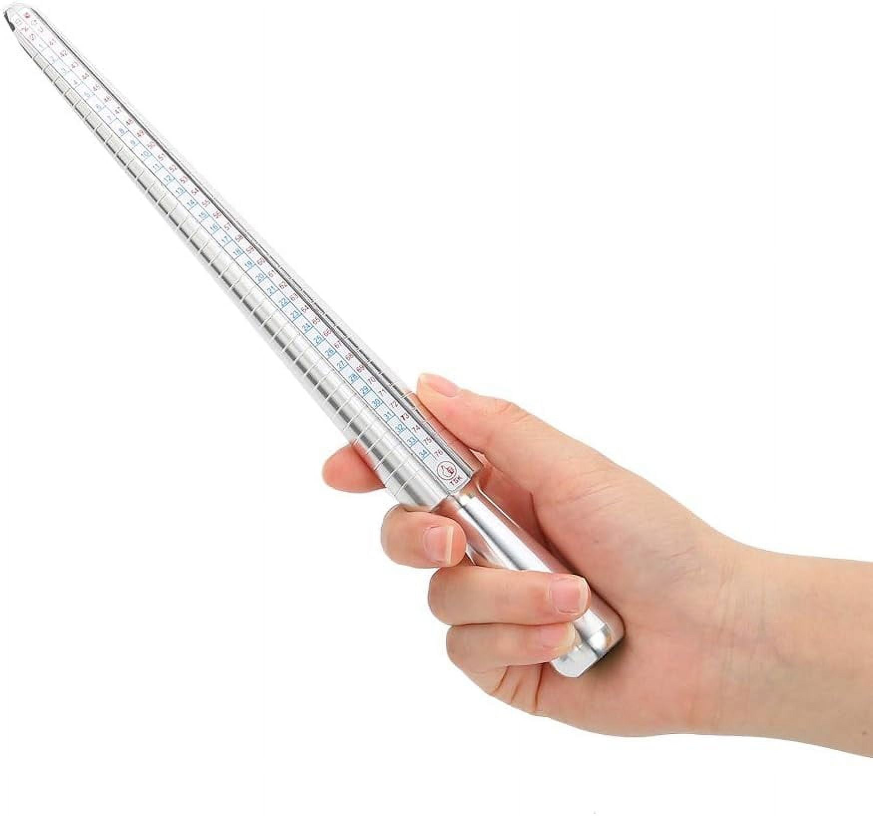 Ring Sizer Gauge Set,Ring Gauge Mandrel Finger Size Measuring Stick ...