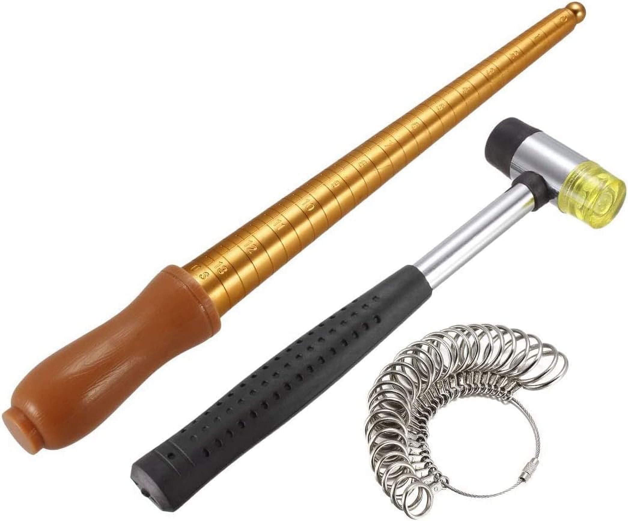 Ring Sizer Mandrel Kit US 0-13 Finger Measuring Stick Ruler Gauge ...
