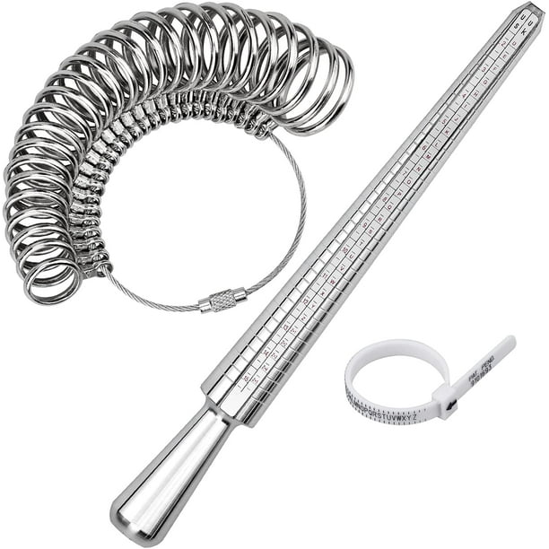Ring Sizer Measurement Scales Tools UK Rings Size Measure Tool ...