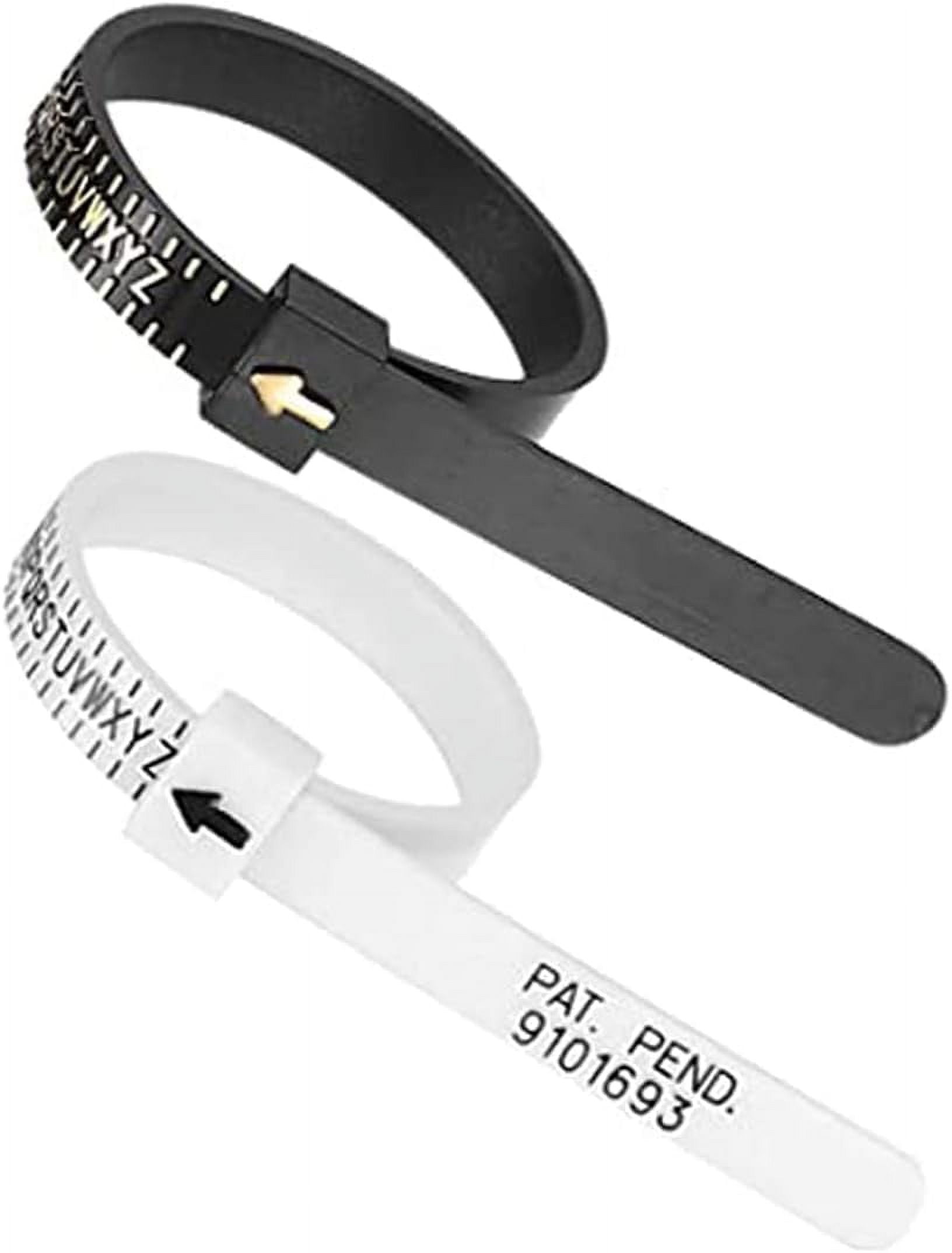 Ring Sizer Measuring Guage UK- Ring Sizer Tool A -Z Unisex Ring Sizing ...