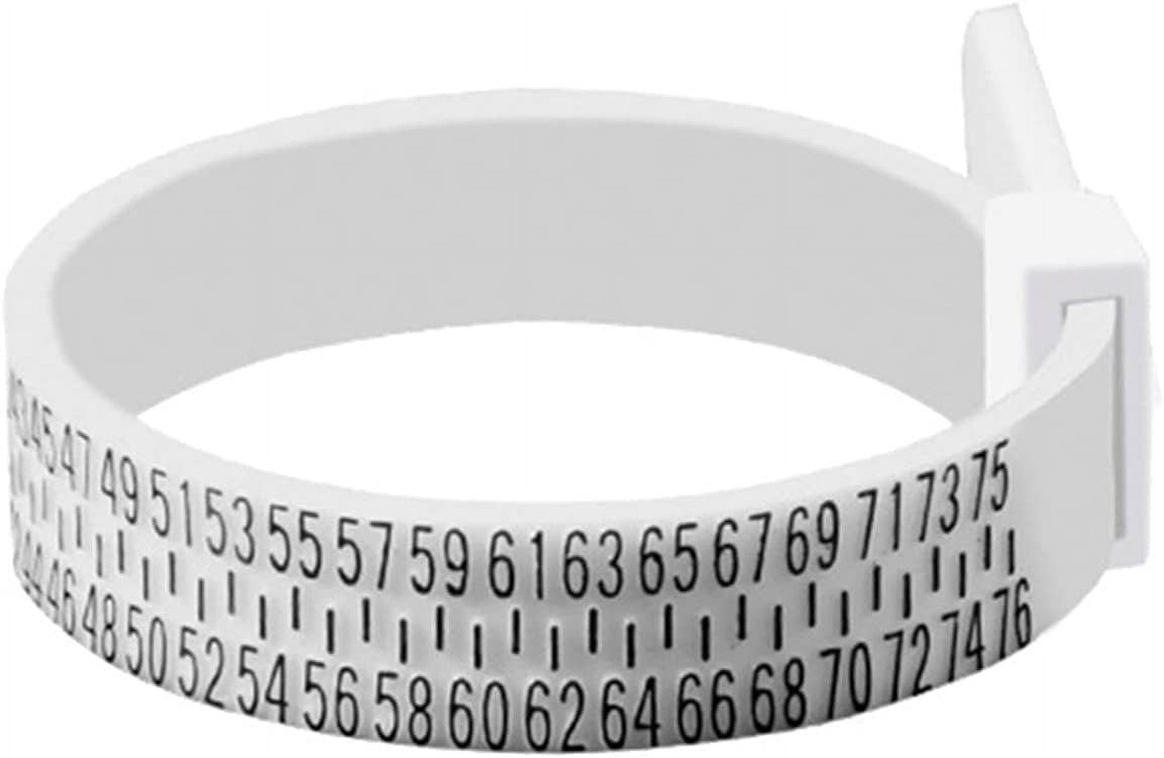 Ring Sizer Measuring Set, Reusable Finger Size Gauge Measure Tool ...