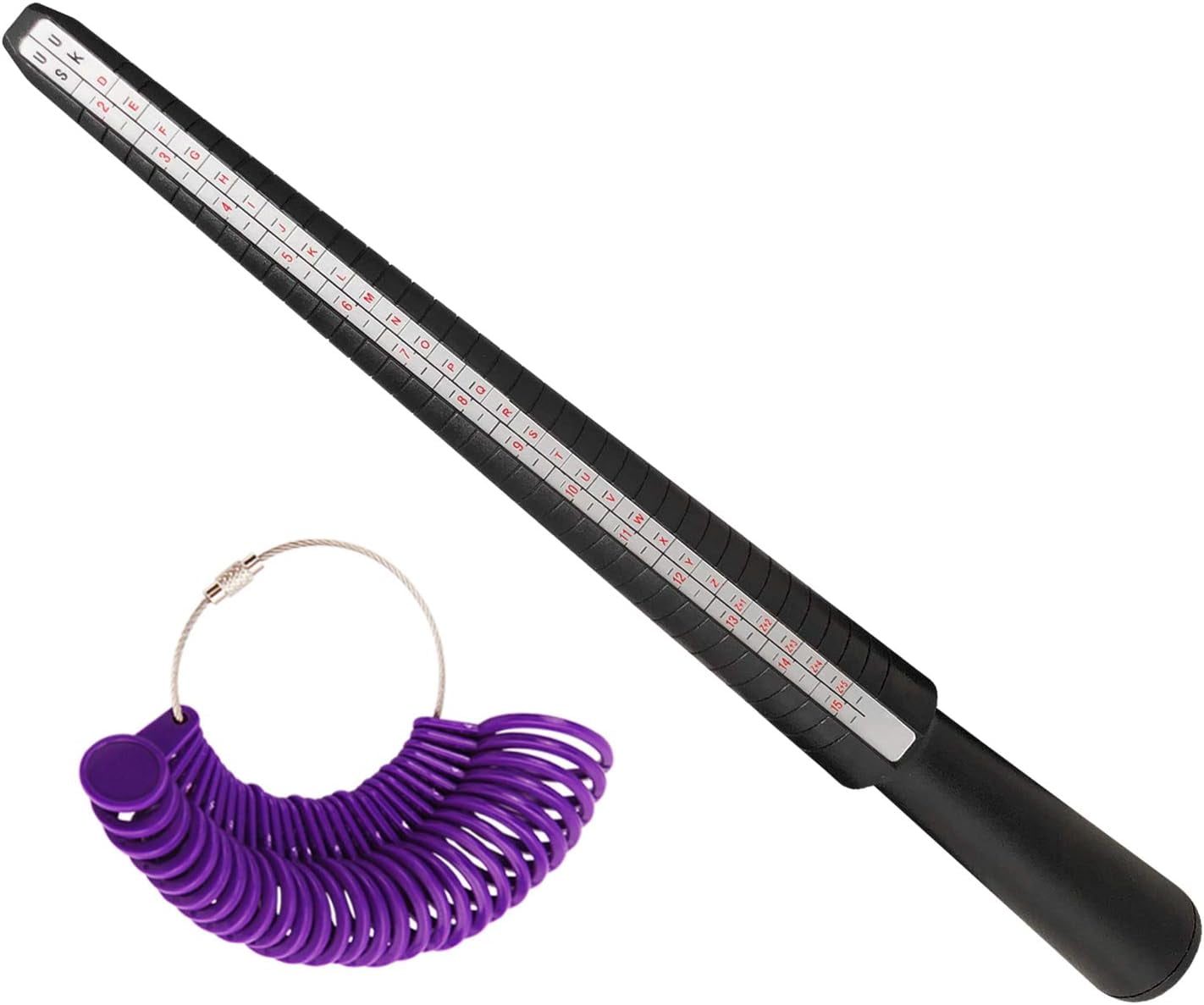 Ring Sizer Measuring Tool Finger Sizing Measuring Stick - Ring Sizer ...