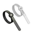 Ring Sizer Tool, Adjustable & Reusable, Finger Size Gauge 1-17 USA ...