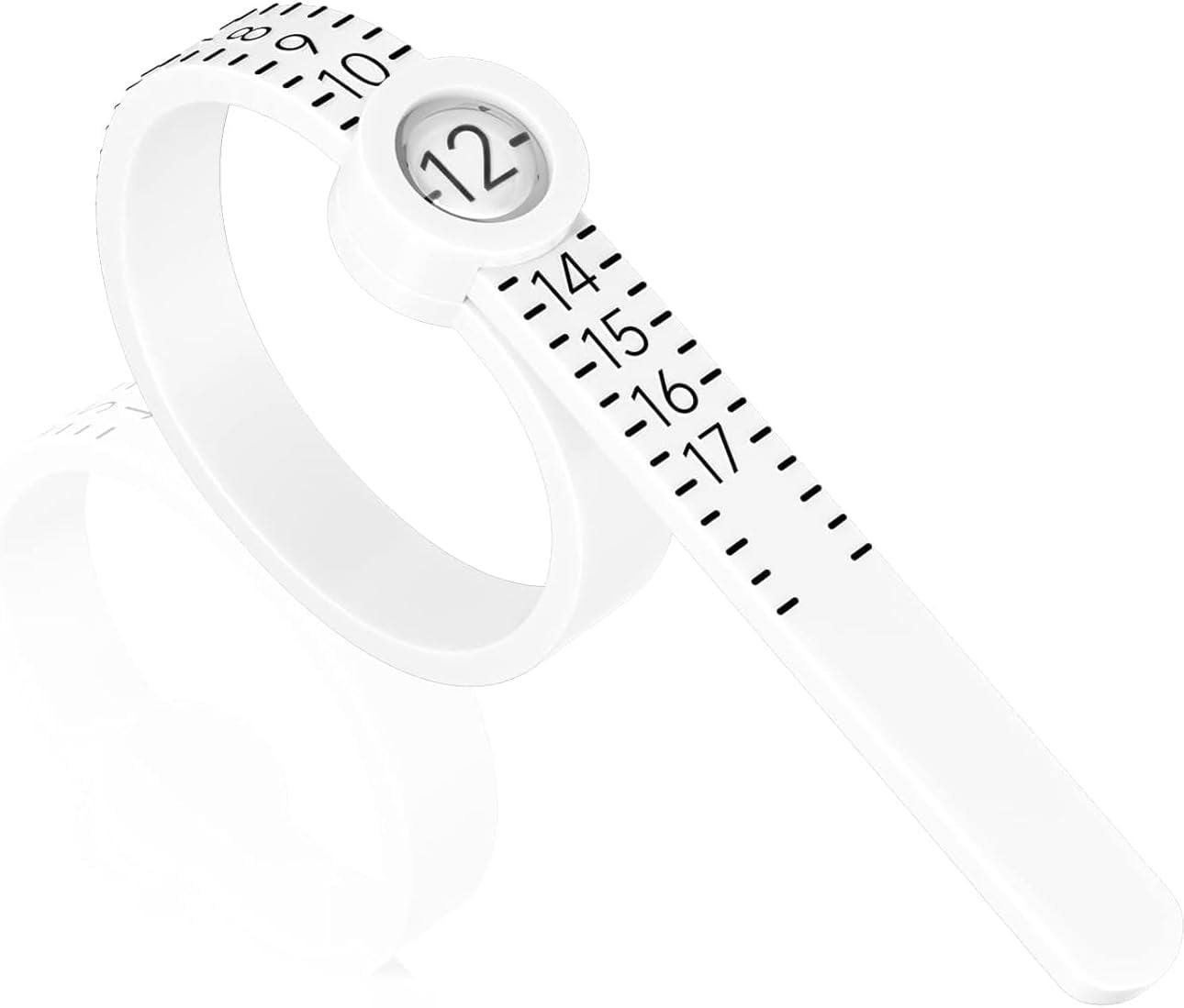 Ring Sizer Measuring Tool Reusable Finger Size Gauge Jewelry Sizing ...