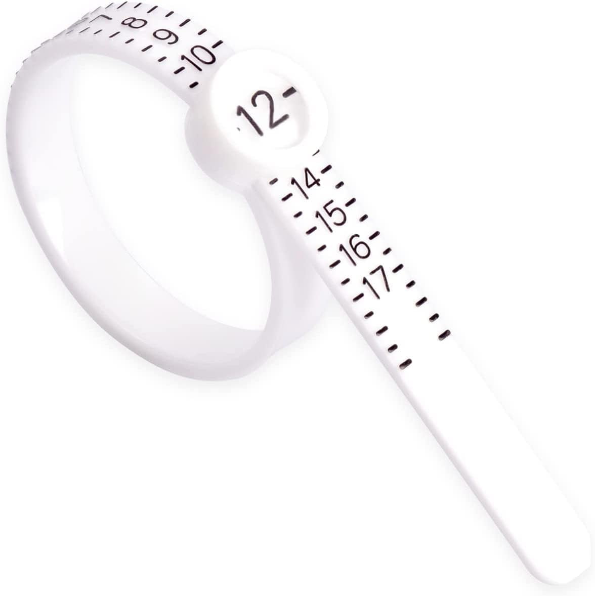 Ring Sizer Measuring Tool Reusable Finger Size Gauge Jewelry Sizing ...