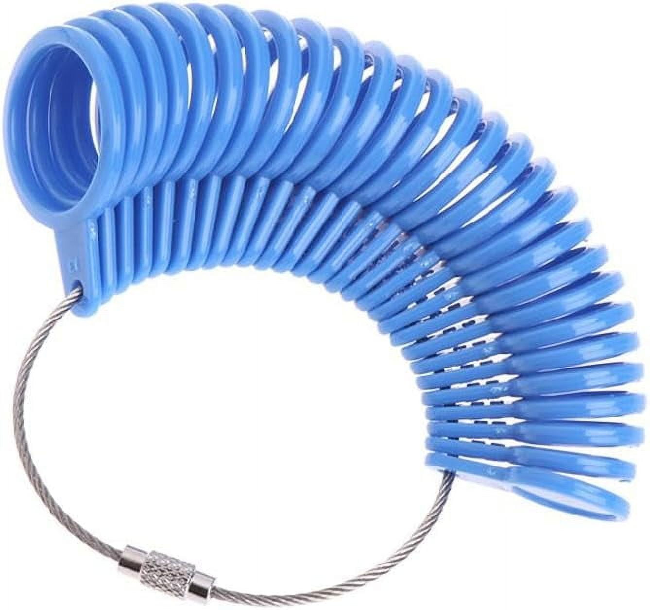 Ring Sizer Measuring Tool Reusable Plastic Jewelry Making Measurement ...