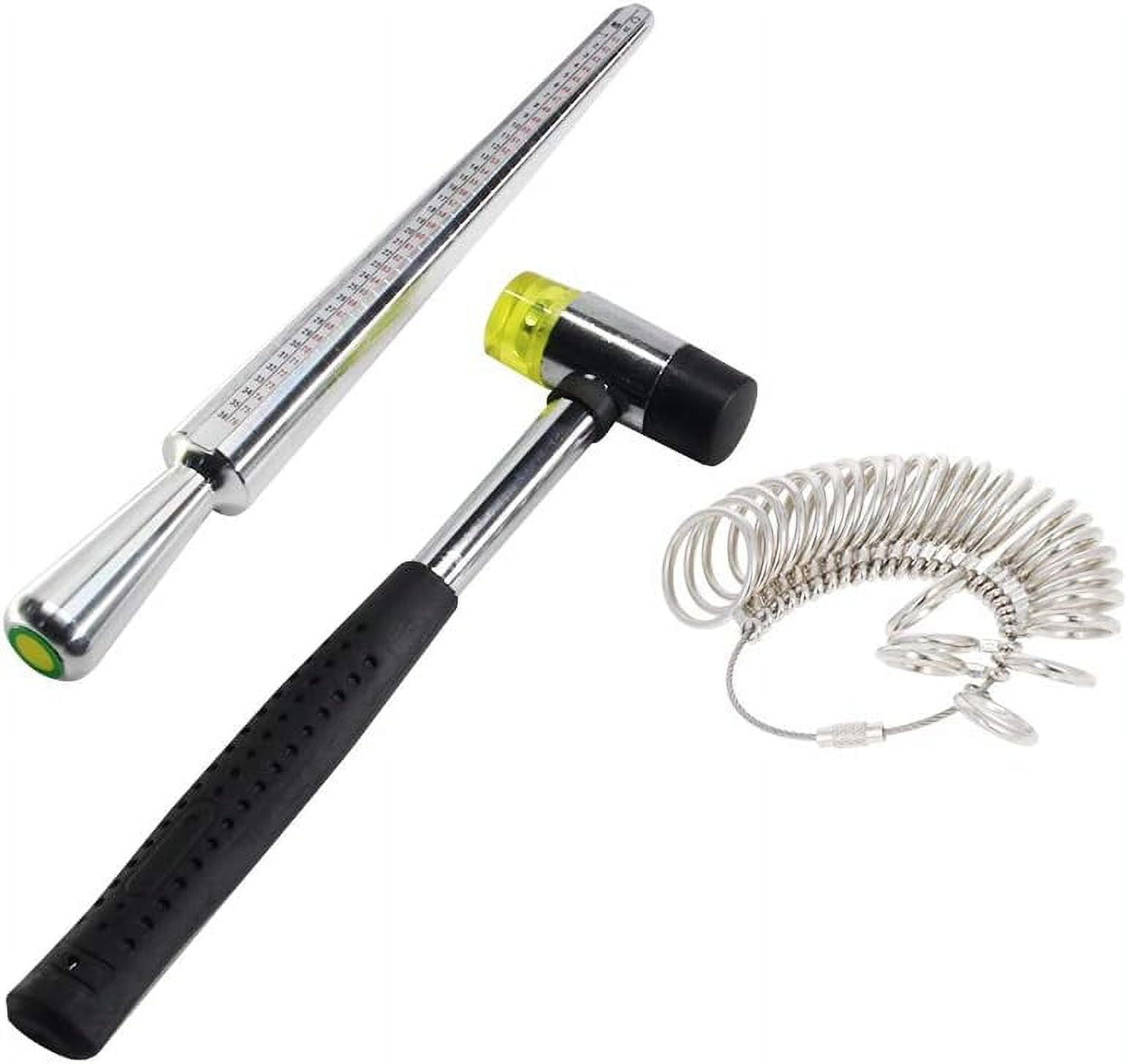 Ring Sizer Measuring Tool, UK(+A-Z) Finger Measuring Stick Ruler Gauge ...