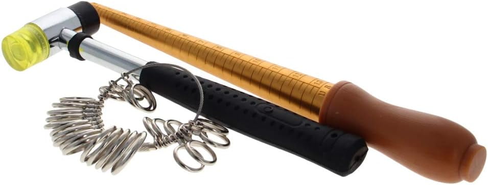 Ring Sizer Measuring Tool, US 0-13 Finger Measuring Stick Ruler Gauge ...