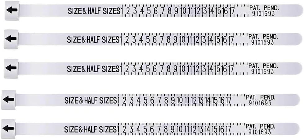 Ring Sizer Men Women Kids Gauge Usa Sizes Home Checking Sizer Ring Size ...