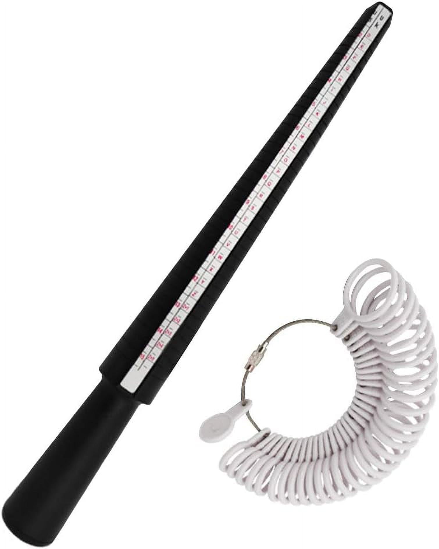 Ring Sizer Ring Mandrel Finger Measurement Scales Kit Jewellery Tools ...