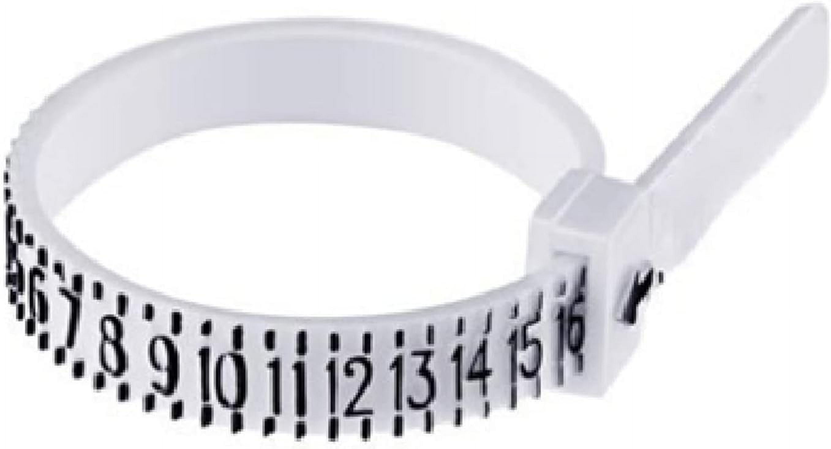 Ring Sizer Ring Sizer Circle Reusable Gauge Finger Size Measuring Tool ...