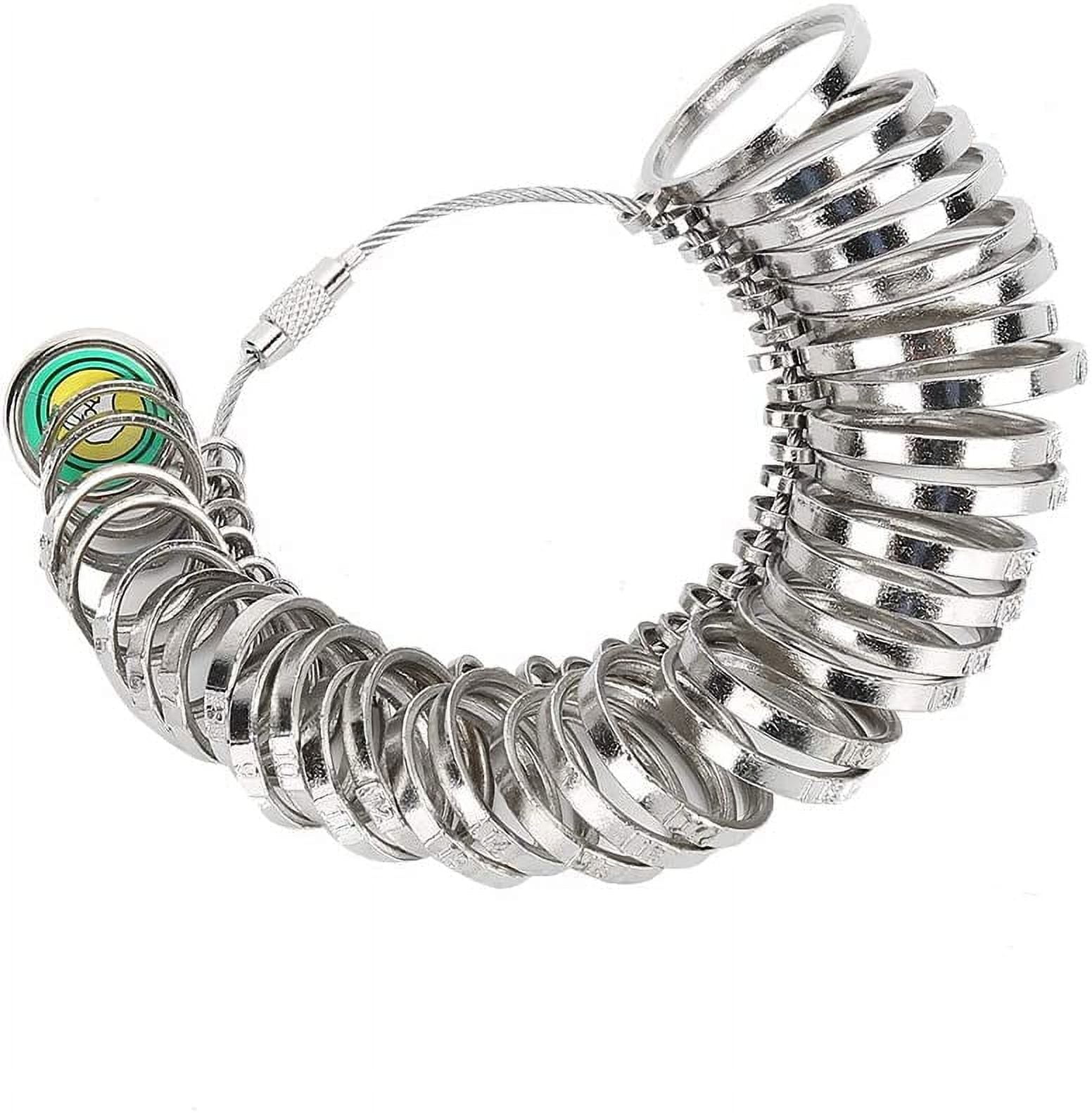 Ring Sizer, Standard Convenien Easy Finger Sizing Measuring Tool ...